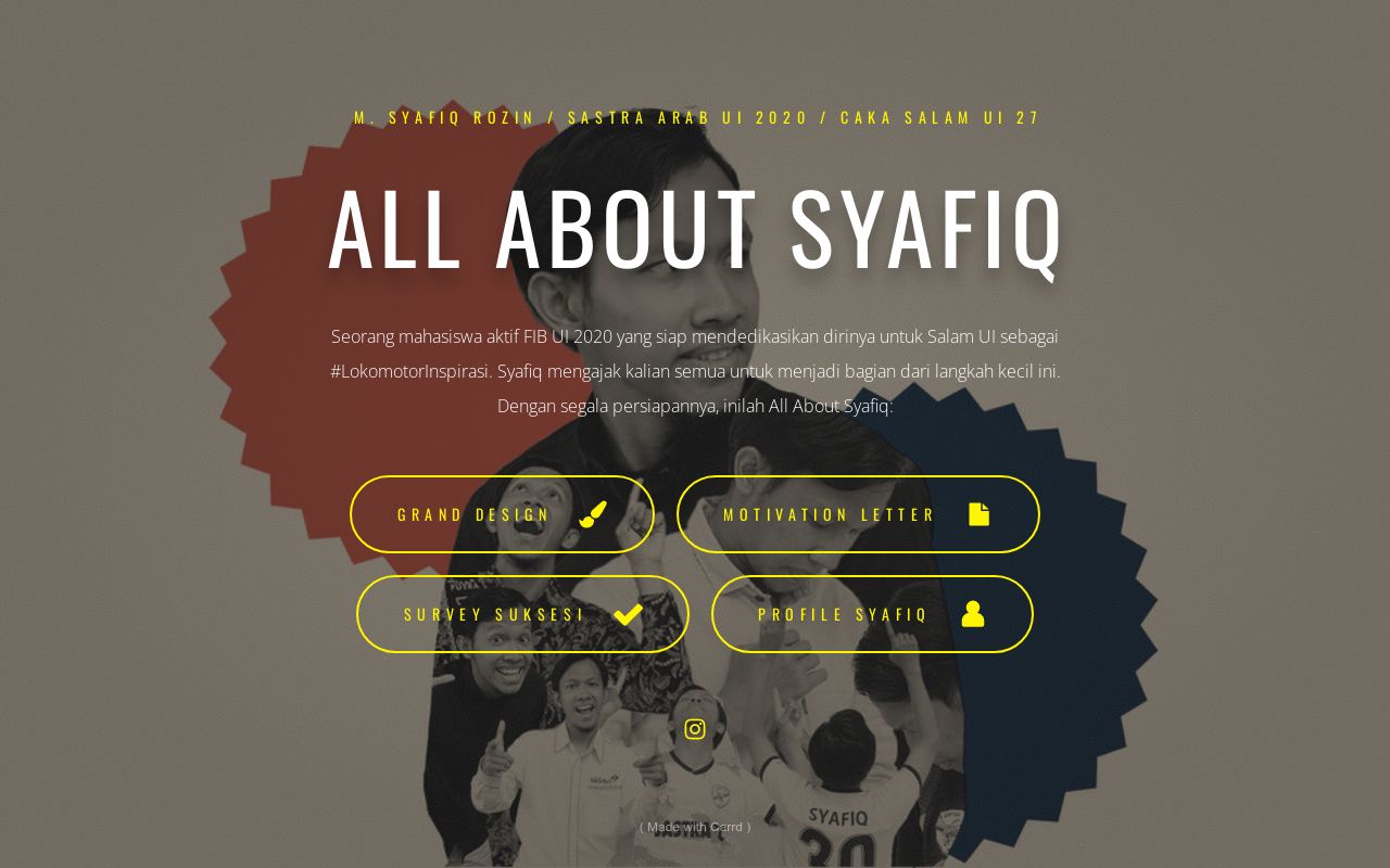 All About Syafiq
